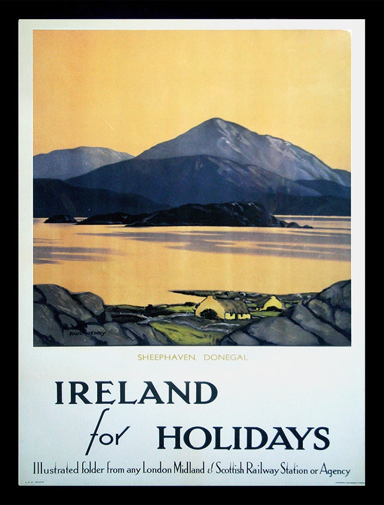 Travel Posters | Sheephaven Bay Donegal | Yard Gallery