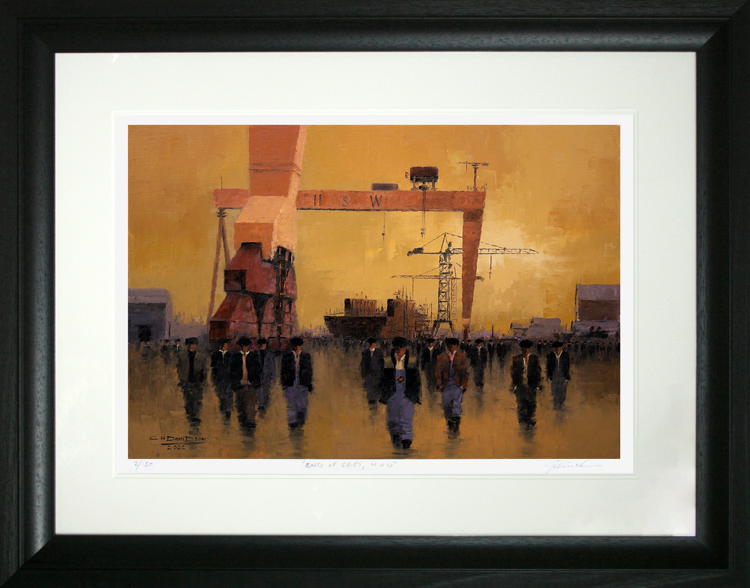 Colin H. Davidson | End Of Shift | Yard Gallery