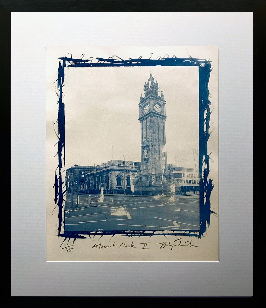 Joanne Fitzpatrick | Albert Clock 2 | Cyanotype | Yard Gallery