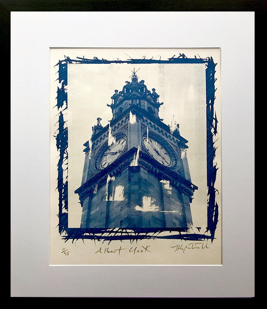 Joanne Fitzpatrick | Albert Clock | Cyanotype | Yard Gallery