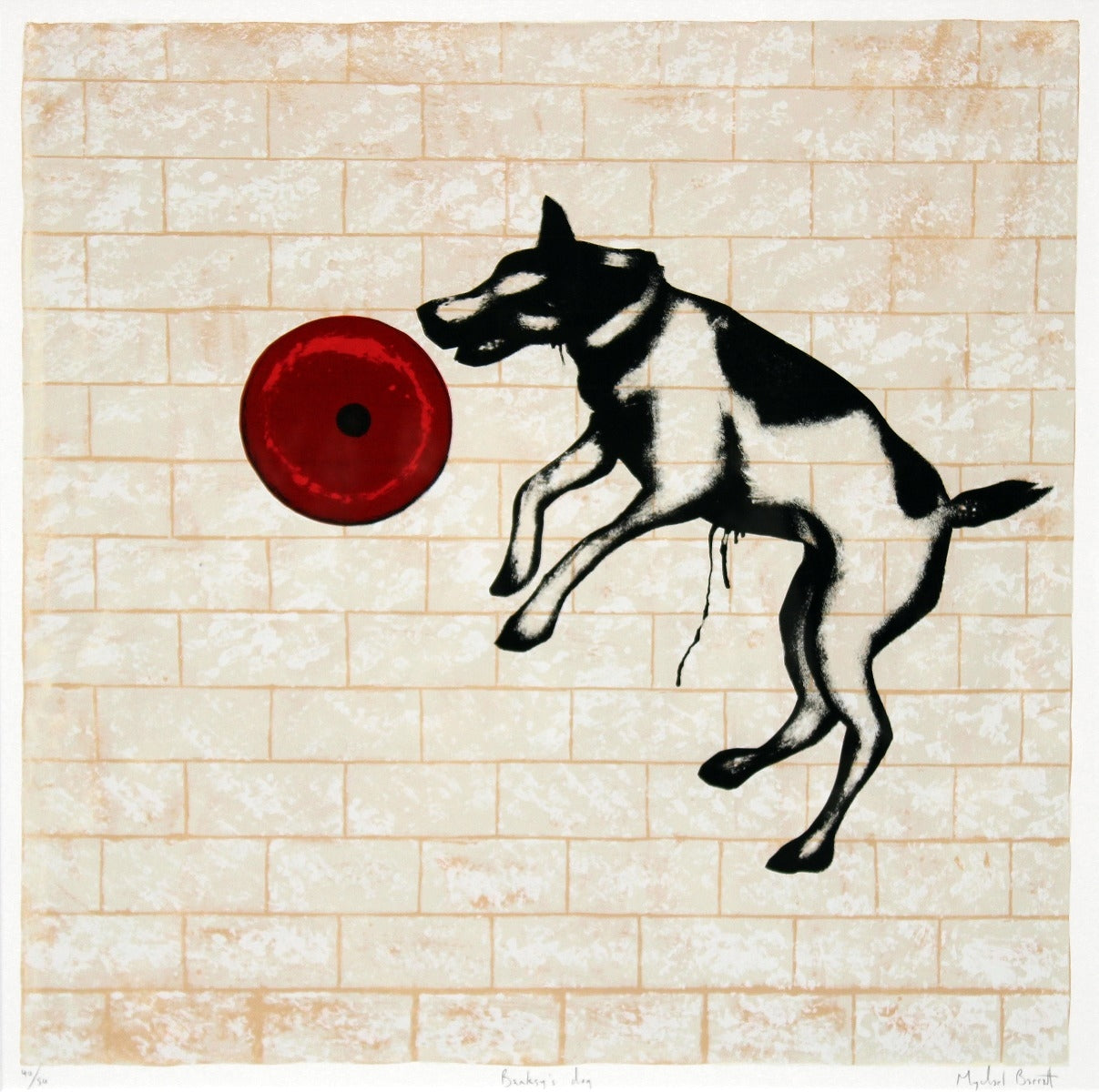 Mychael Barratt | Banksy's Dog | Yard Gallery