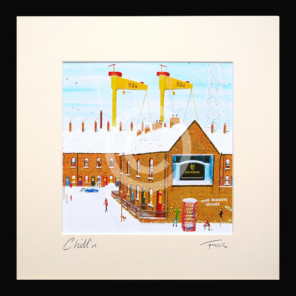 Foss | Chillin | Signed Open Edition Print | Guinness | Yard Gallery