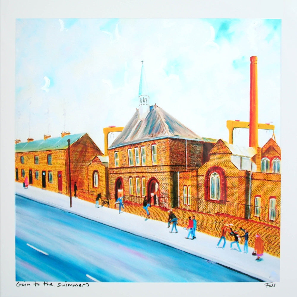 Foss | Goin to the Swimmers | Swimmers Print | Yard Gallery