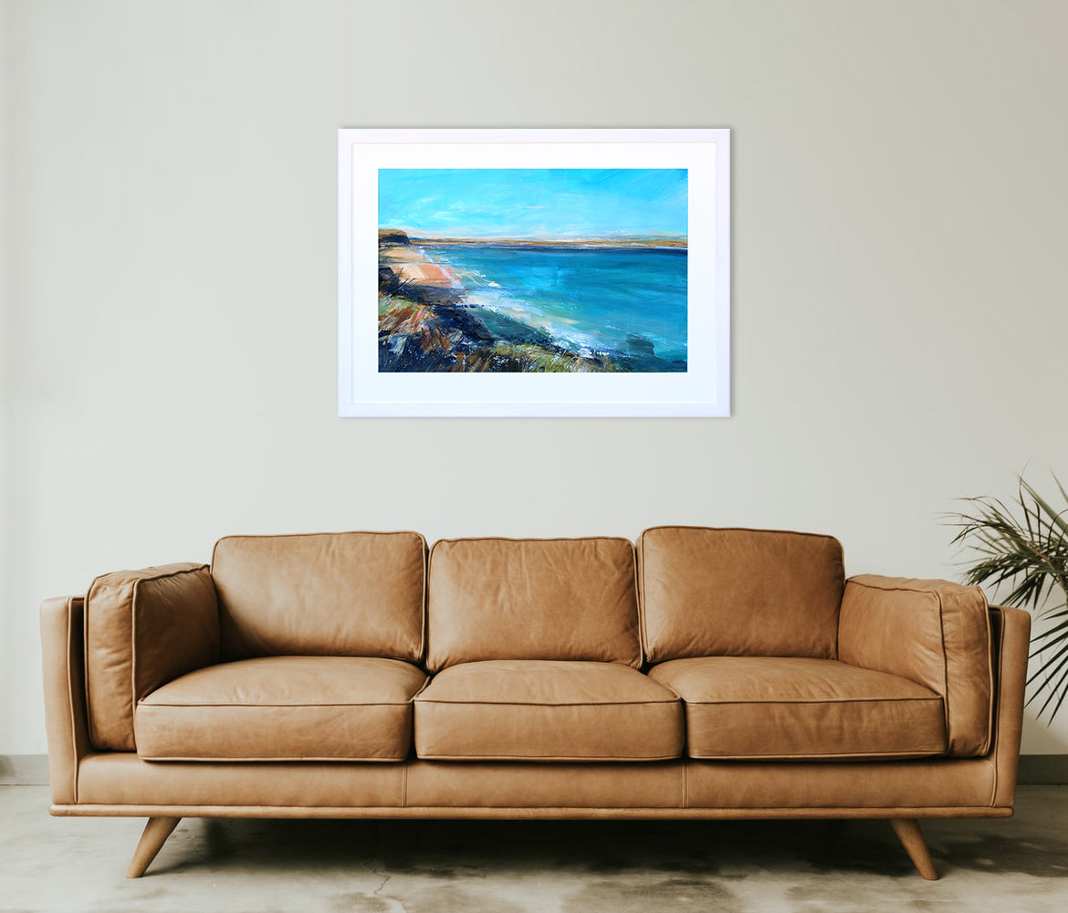 Sarah Carrington | Green Sea, Downhill from Mussenden | Yard Gallery