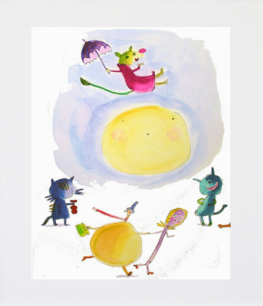 Nursery Prints | Hey Diddle Diddle | Corrina Askin | Yard Gallery
