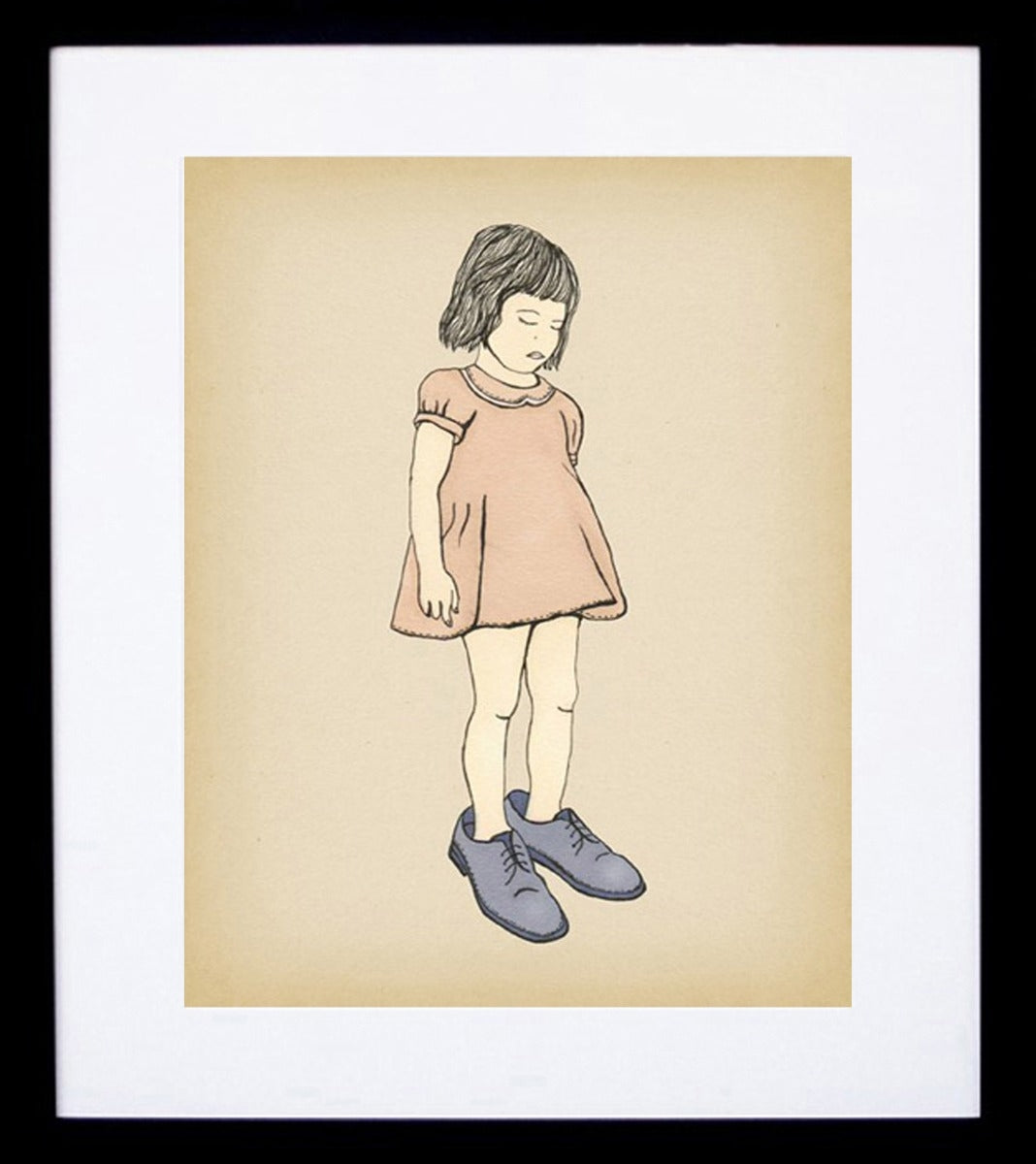 Contemporary Prints | Shira Sela | Girl | Little Big Me – Yard Gallery