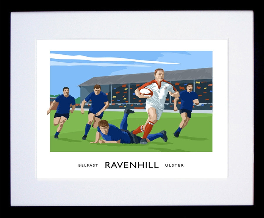 James Kelly Prints | Ravenhill Belfast Poster | Yard Gallery