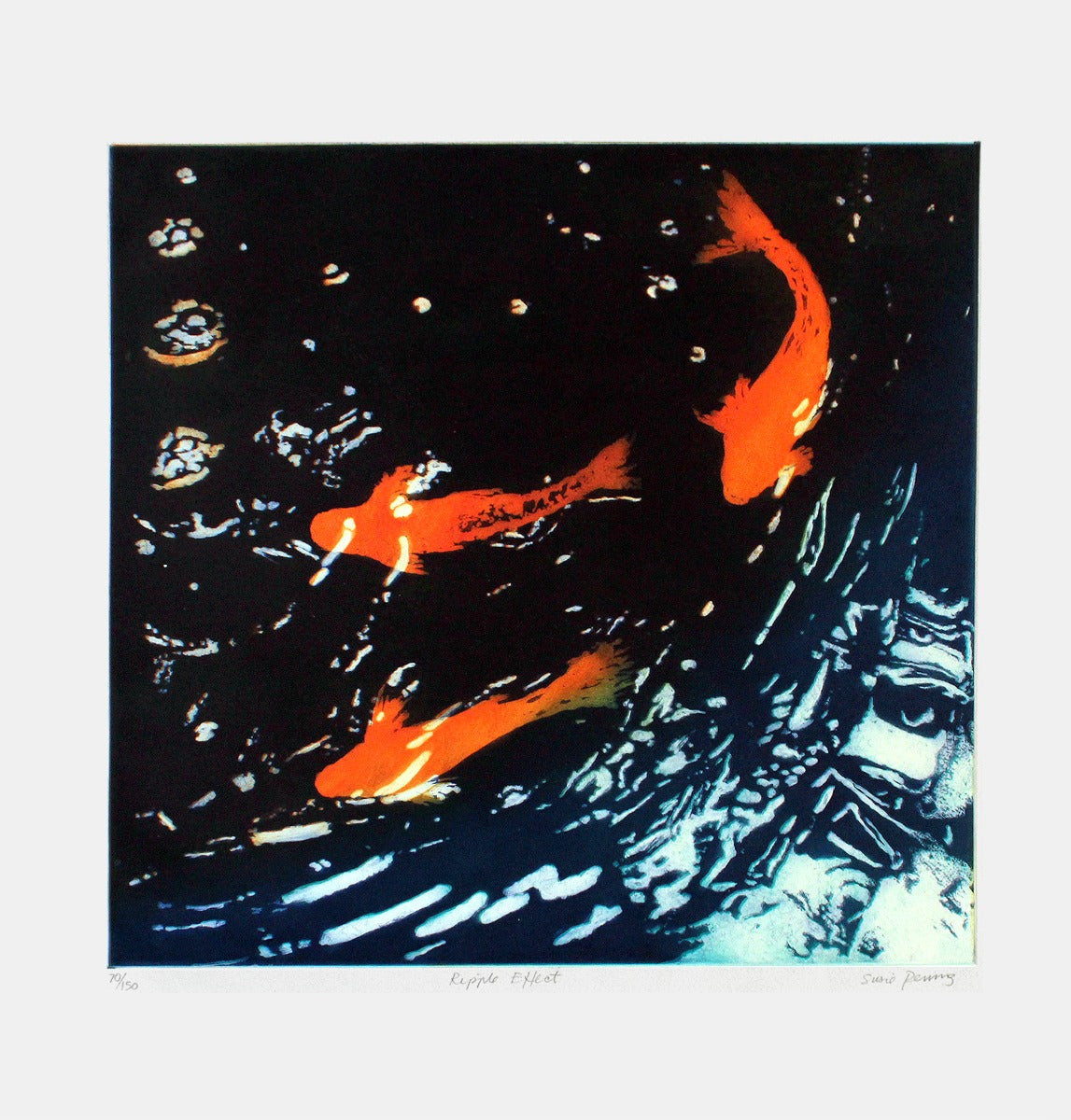 Susie Perring | Ripple Effect | Intaglio Print | Yard Gallery