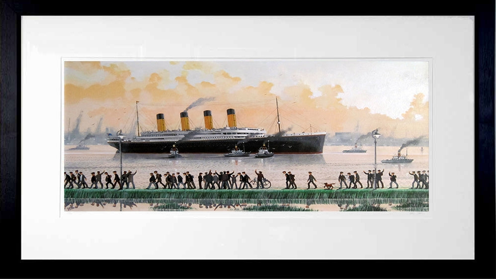 Cupar Pilson | The Titanic Leaving Belfast | Yard Gallery