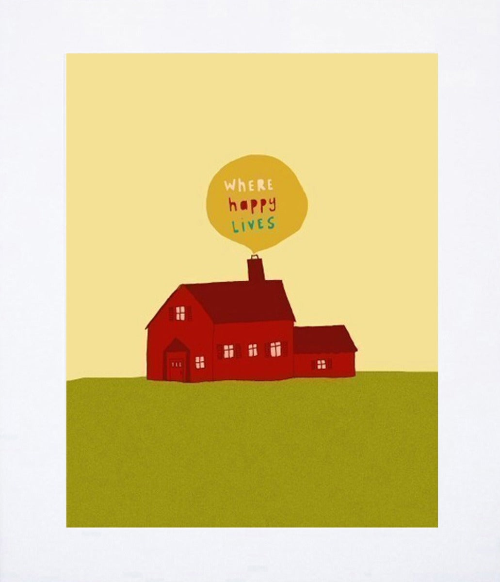 Where Happy Lives | Prints | Shelli Dorfe – Yard Gallery